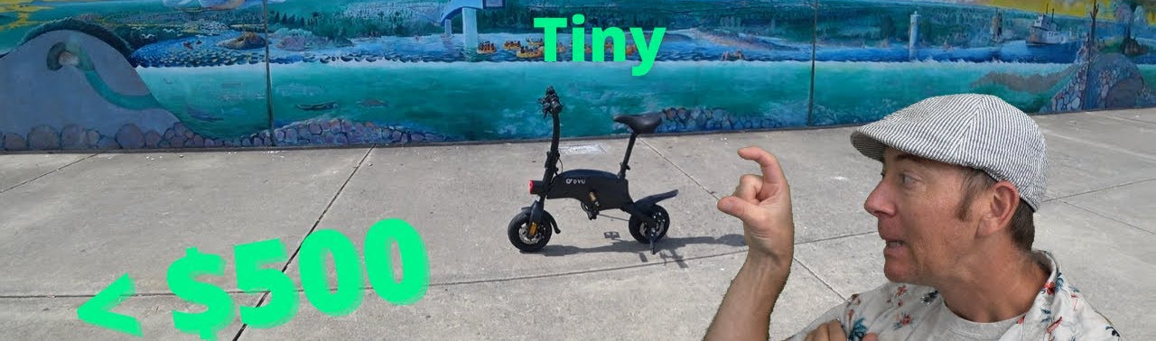 Surprisingly Fun(ny) 15 mile Range DYU S2 E-Bike Review – DYU Italia